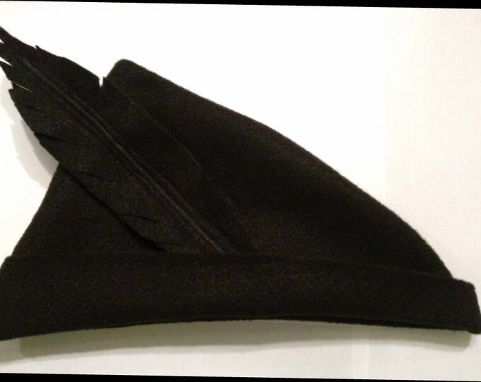 Handmade Peter Pan Shadow Inspired Hat Halloween Costume Hat/ - Etsy