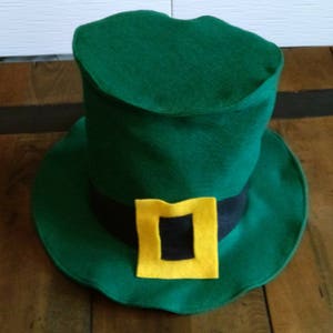 Handmade St Patrick's Day, Leprechaun Hat Halloween Costume Photo Prop ...