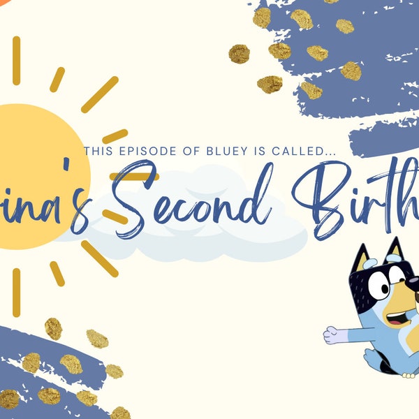 Bluey Facebook Banner - Etsy