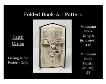 Faith Book Folding Pattern - Etsy