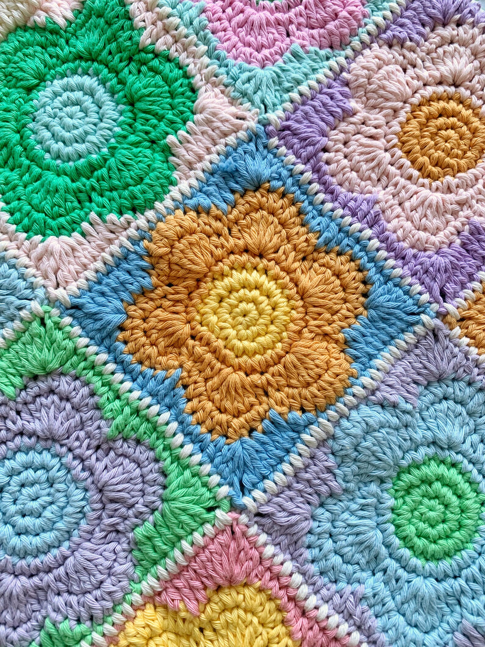 Crochet Flower Square Pattern Crochet Flower - Etsy