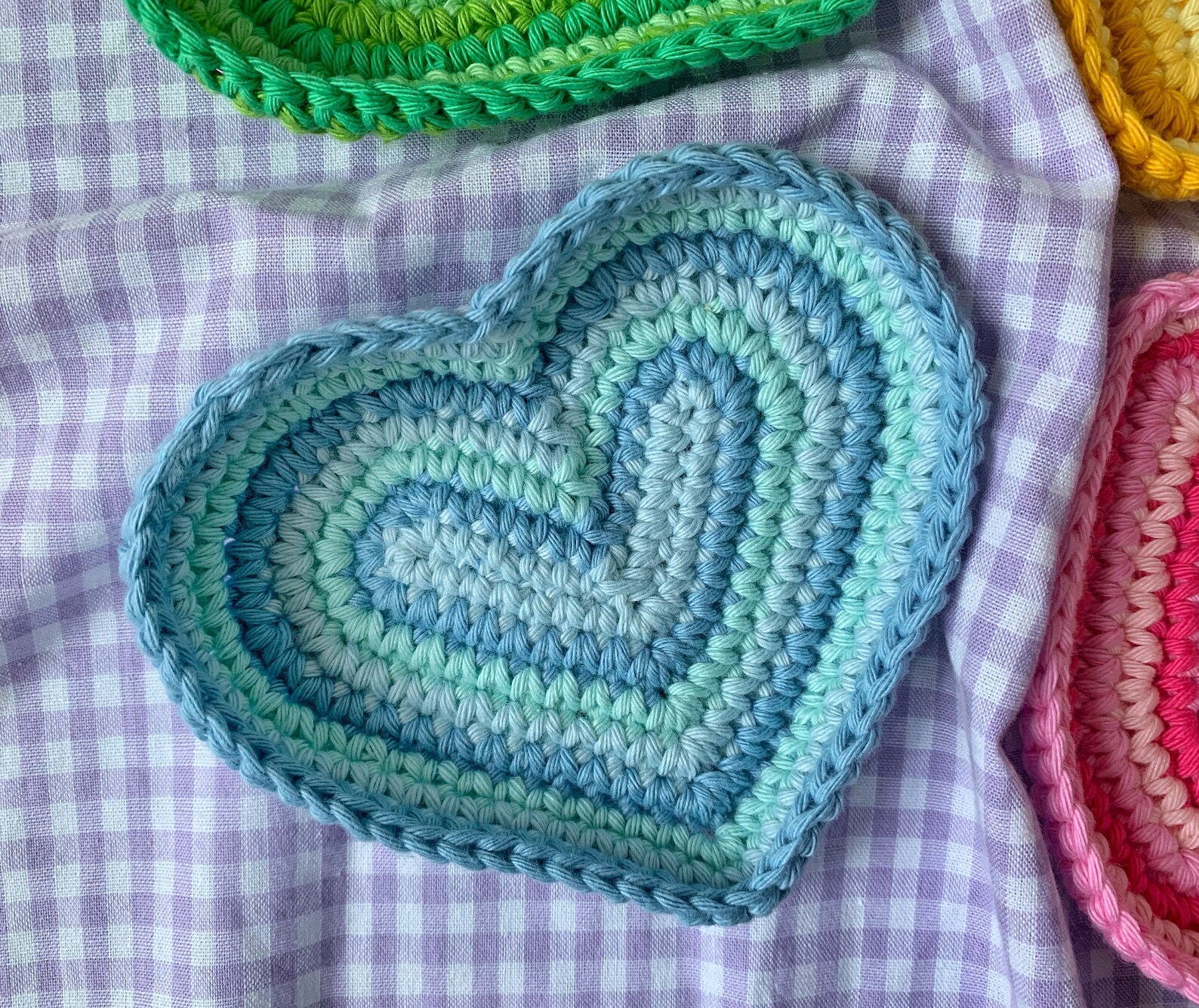 Crochet Trinket Dish Y2K Home Decor Pastel Decor 2000s - Etsy