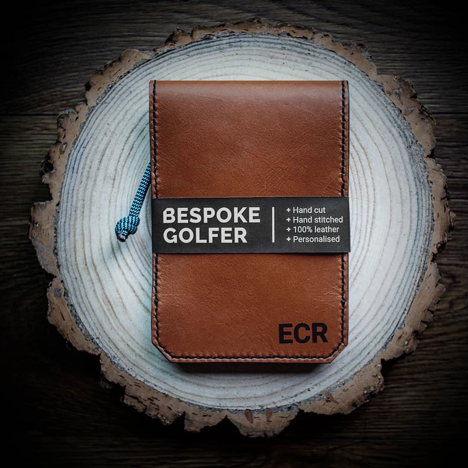 Handmade Hand Stitched Buttero Veg Tan Leather Golf Scorecard - Etsy