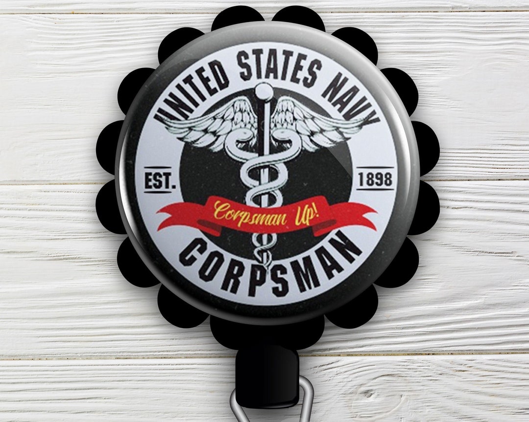 Corpsman Up Logo US Navy Hospital Corps Logo