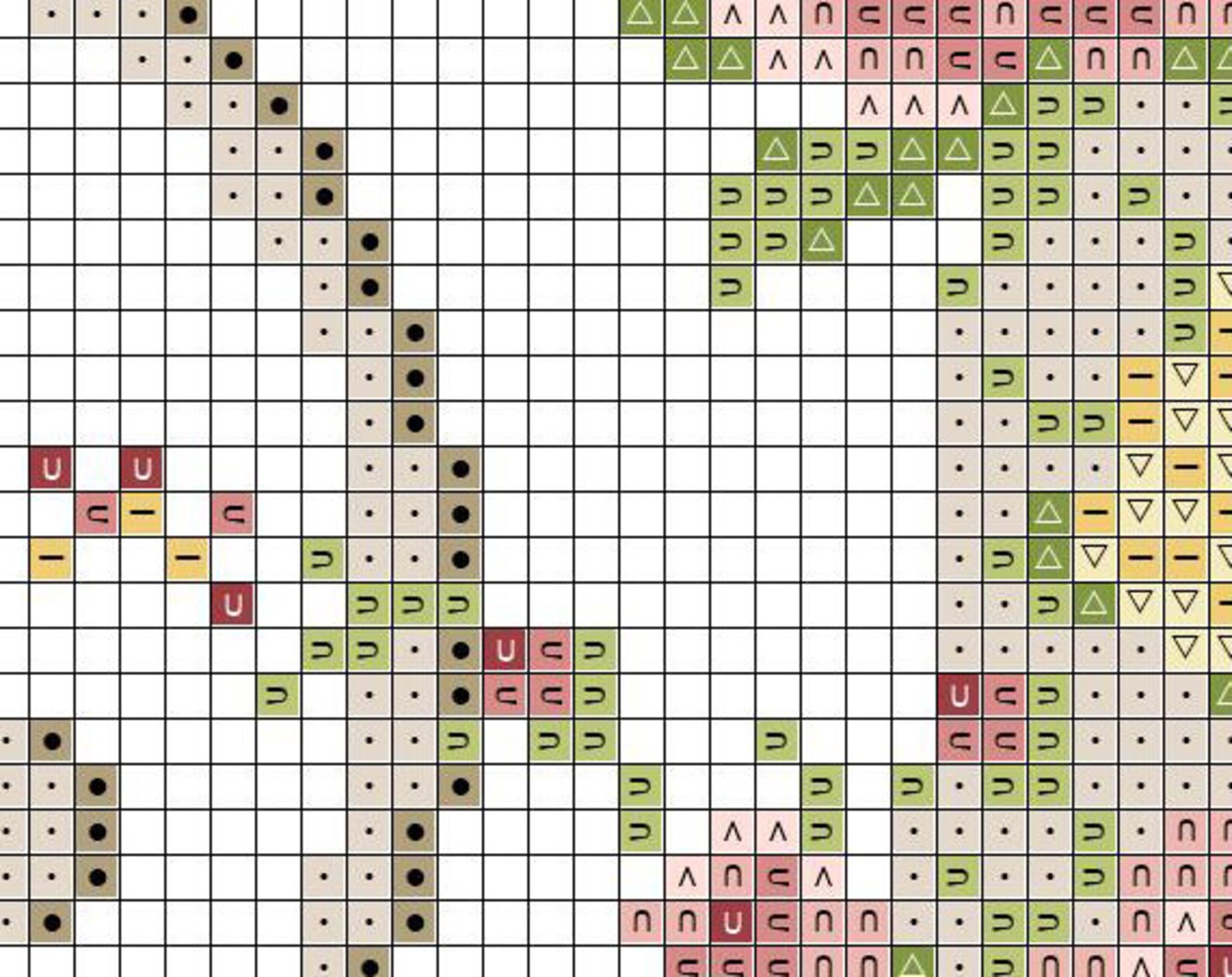 Letter x Cross Stitch Pattern Personalized | Etsy