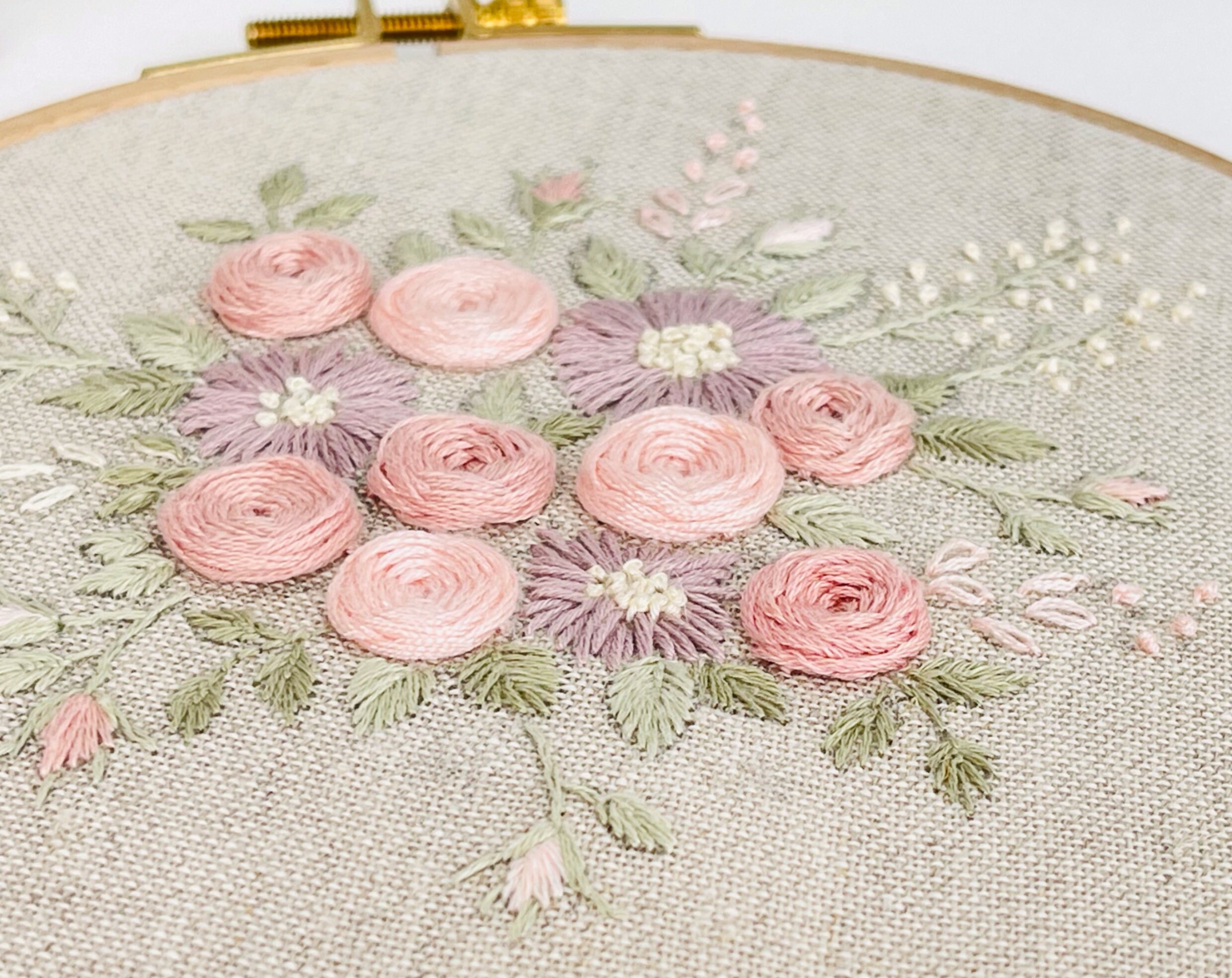 Floral Embroidery Pattern Embroidery Pattern PDF Instant - Etsy