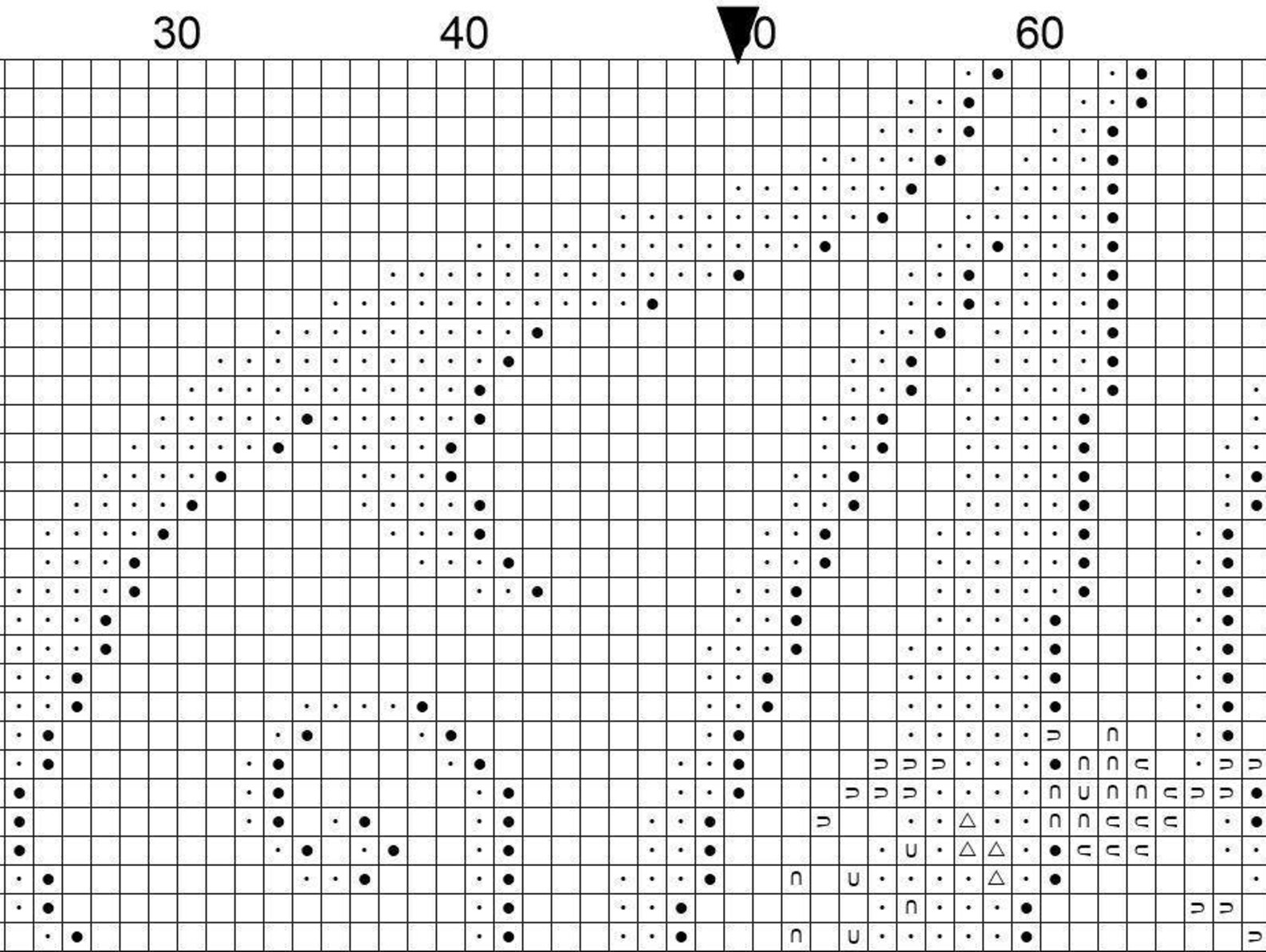 Letter Cross Stitch Pattern Letter a Flower | Etsy