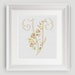 Letter "v" - Monogram Cross Stitch Pattern - Personalized Letter - "v ...