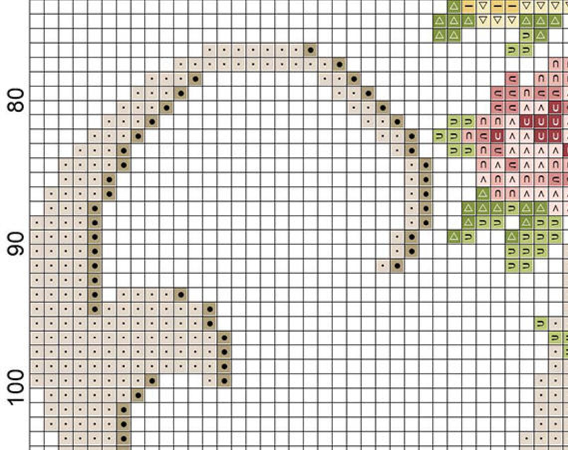Letter b Letter Cross Stitch Pattern Flower | Etsy