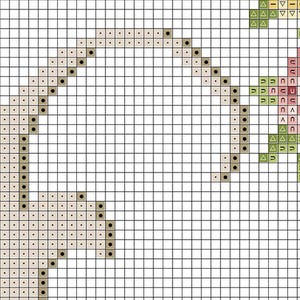 Letter b Letter Cross Stitch Pattern Flower | Etsy