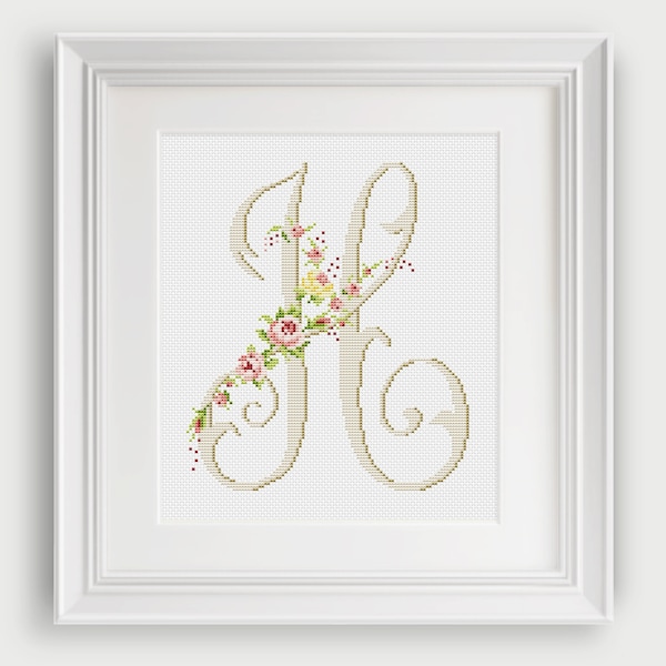 Letter H Monogram - Etsy
