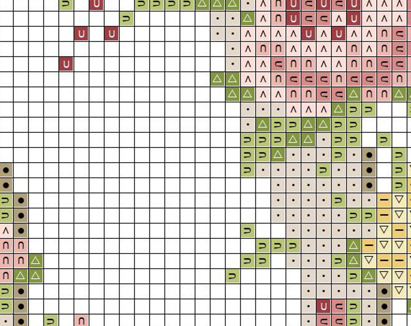 Cross Stitch Pattern Letter y Personalized | Etsy