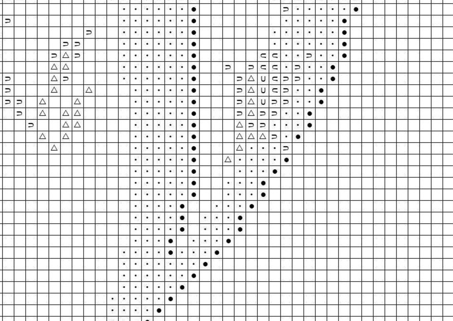 Letter v Monogram Cross Stitch Pattern - Etsy