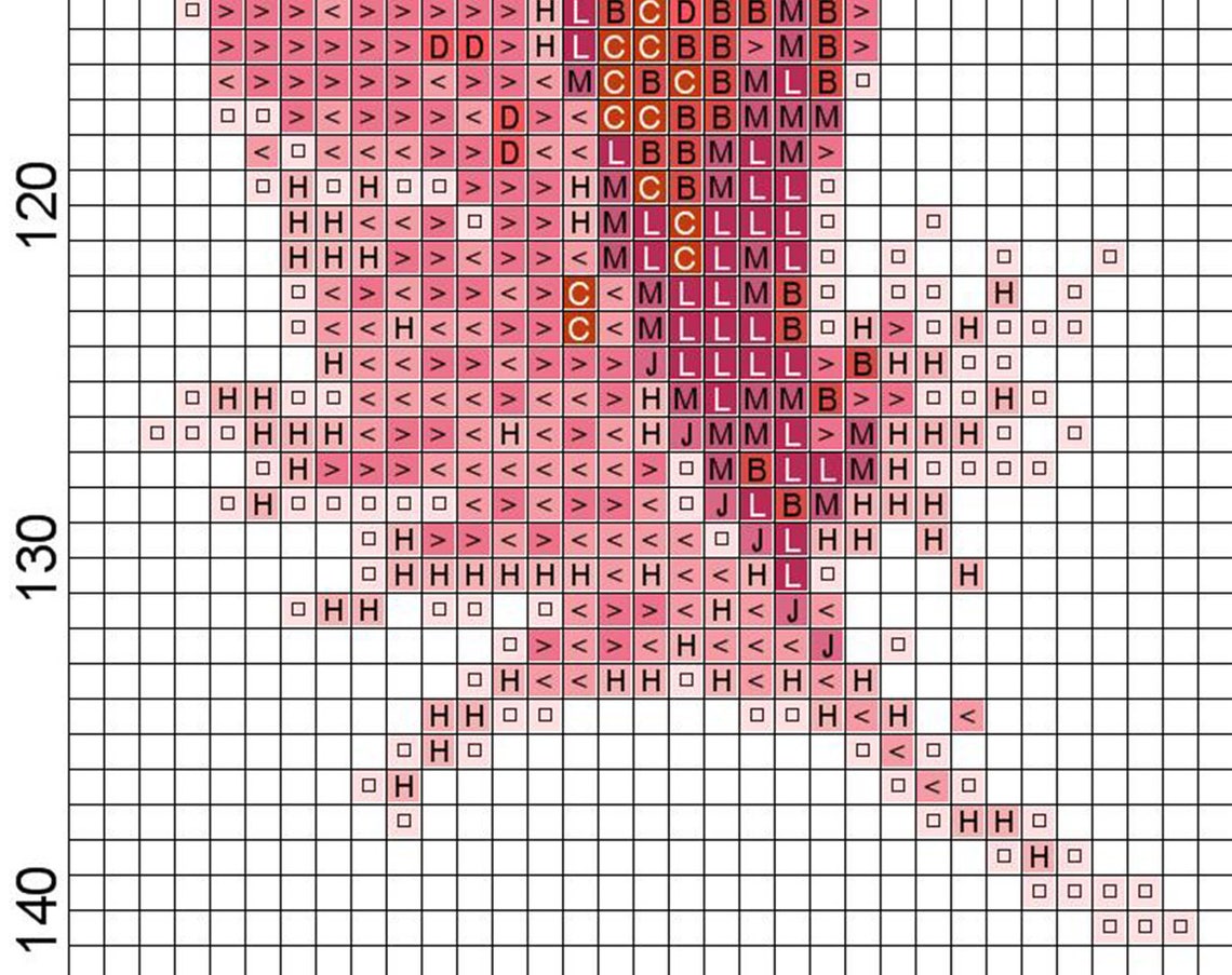 Feather Cross Stitch Pattern Modern Cross Stitch Pattern Cross Stitch ...