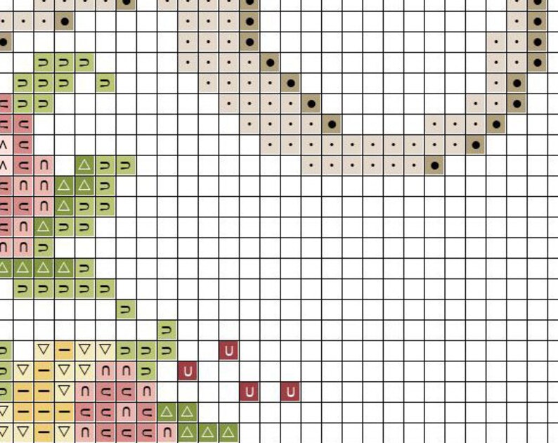 Letter F Flower Cross Stitch Personalized | Etsy