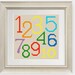 Alphabet Cross Stitch Arithmetic for Kids Cross Stitch Numbers 1 to 10 ...