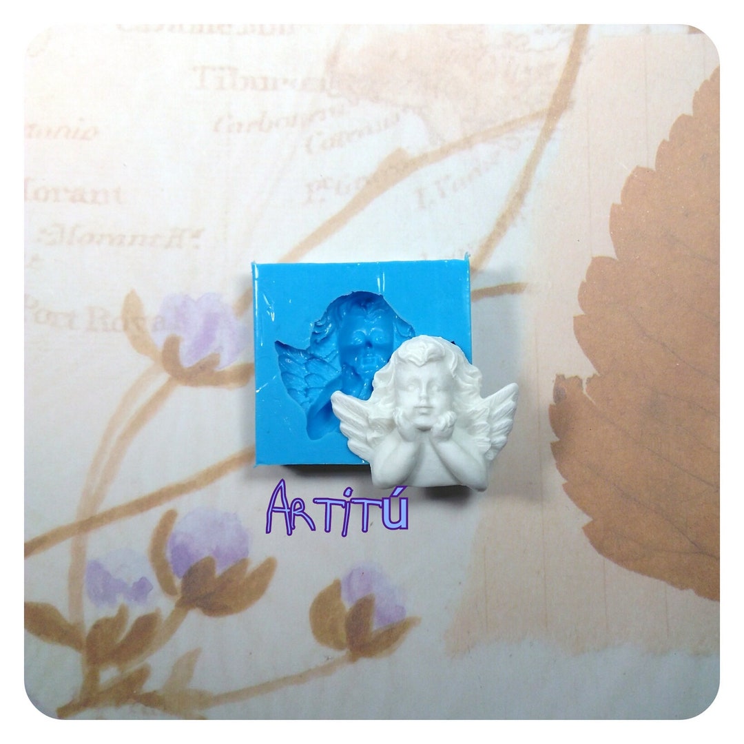 Angel Silicone Mold , Cherub Silicone Mold, Angel Mold for Resin, Mini ...