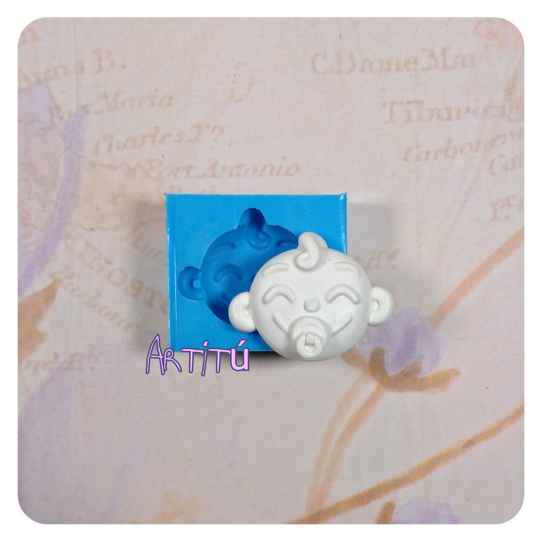 Baby Face Mold, Baby Silicone Mold for Baby Shower Mold for Decor ...
