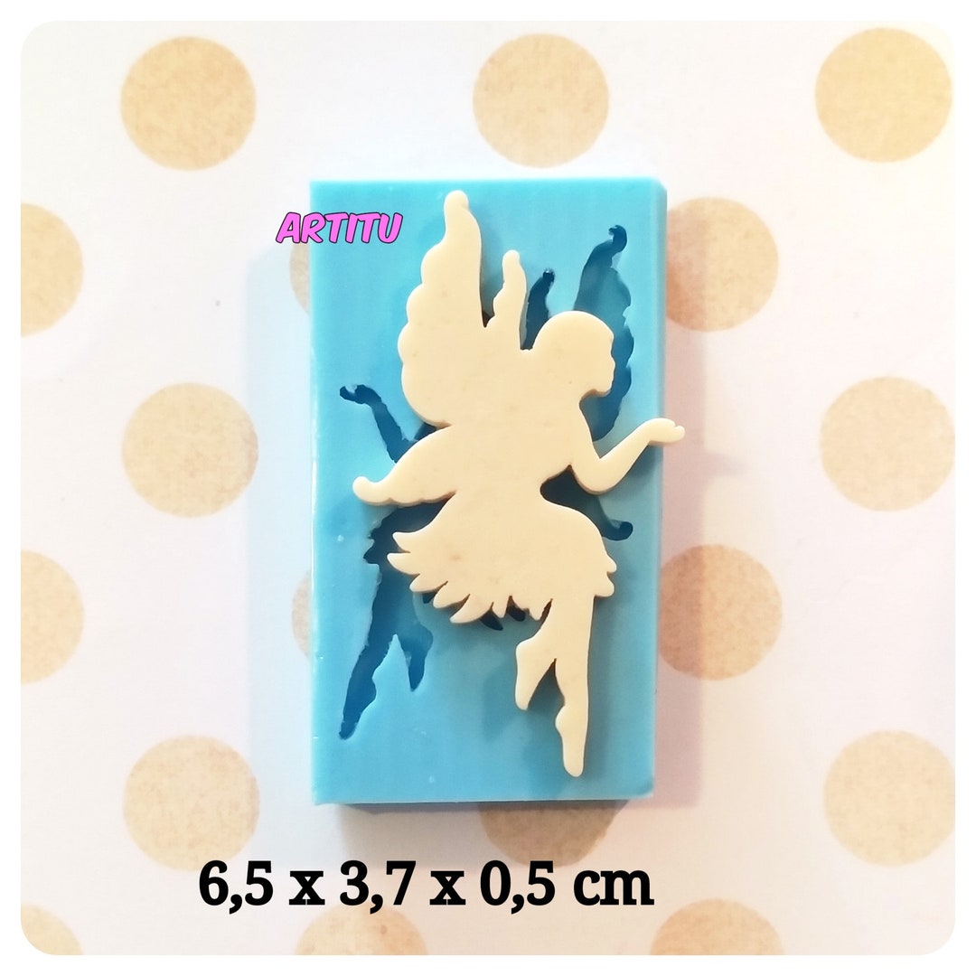 Fairy Silicone Mold for Resin, Fairy Silhouette Silicone Mold, Fairy ...