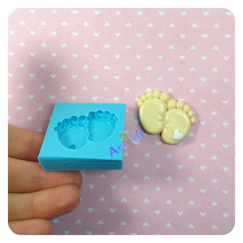 Baby feet mold silicone mold for resin mold for plaster mold | Etsy