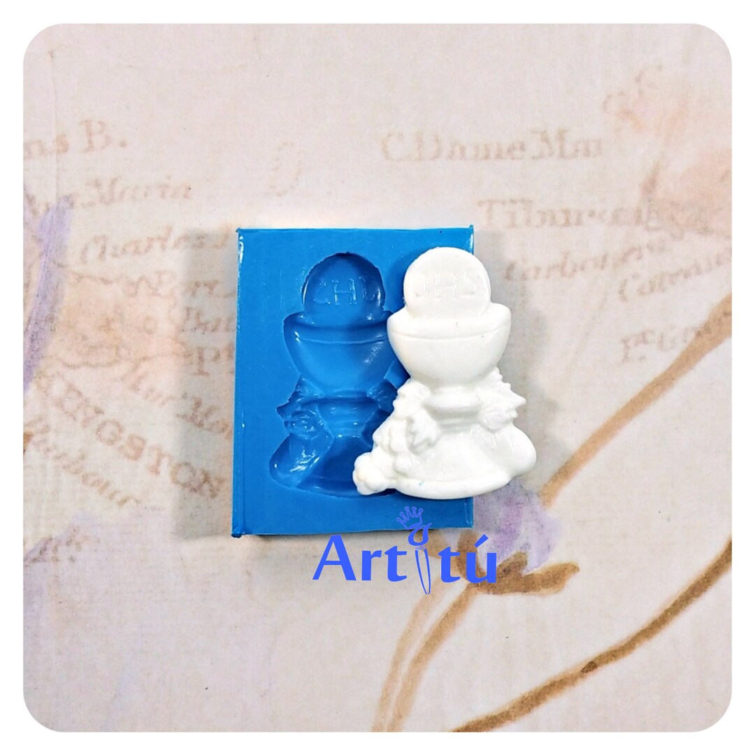 First Communion Cup Silicone Mold, Holy Communion Mold, Christian Mold ...