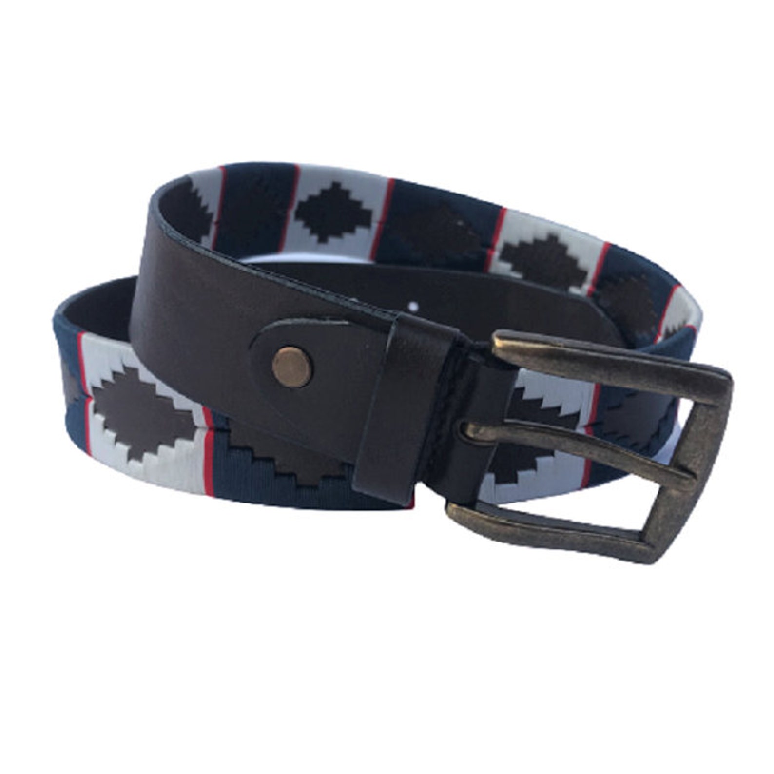 Handmade Polo Belt Embroidered Polo Belts Argentina Strong | Etsy