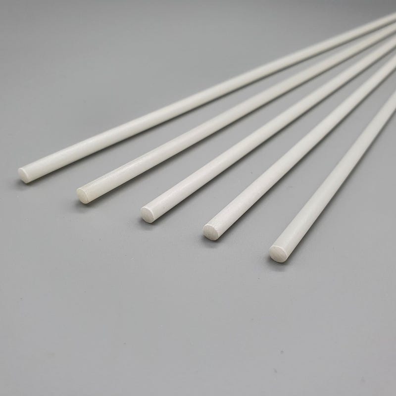 Glass Rods White - Etsy UK