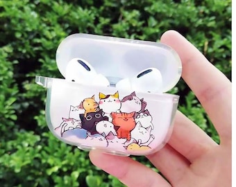 Cat Airpod Case - Etsy