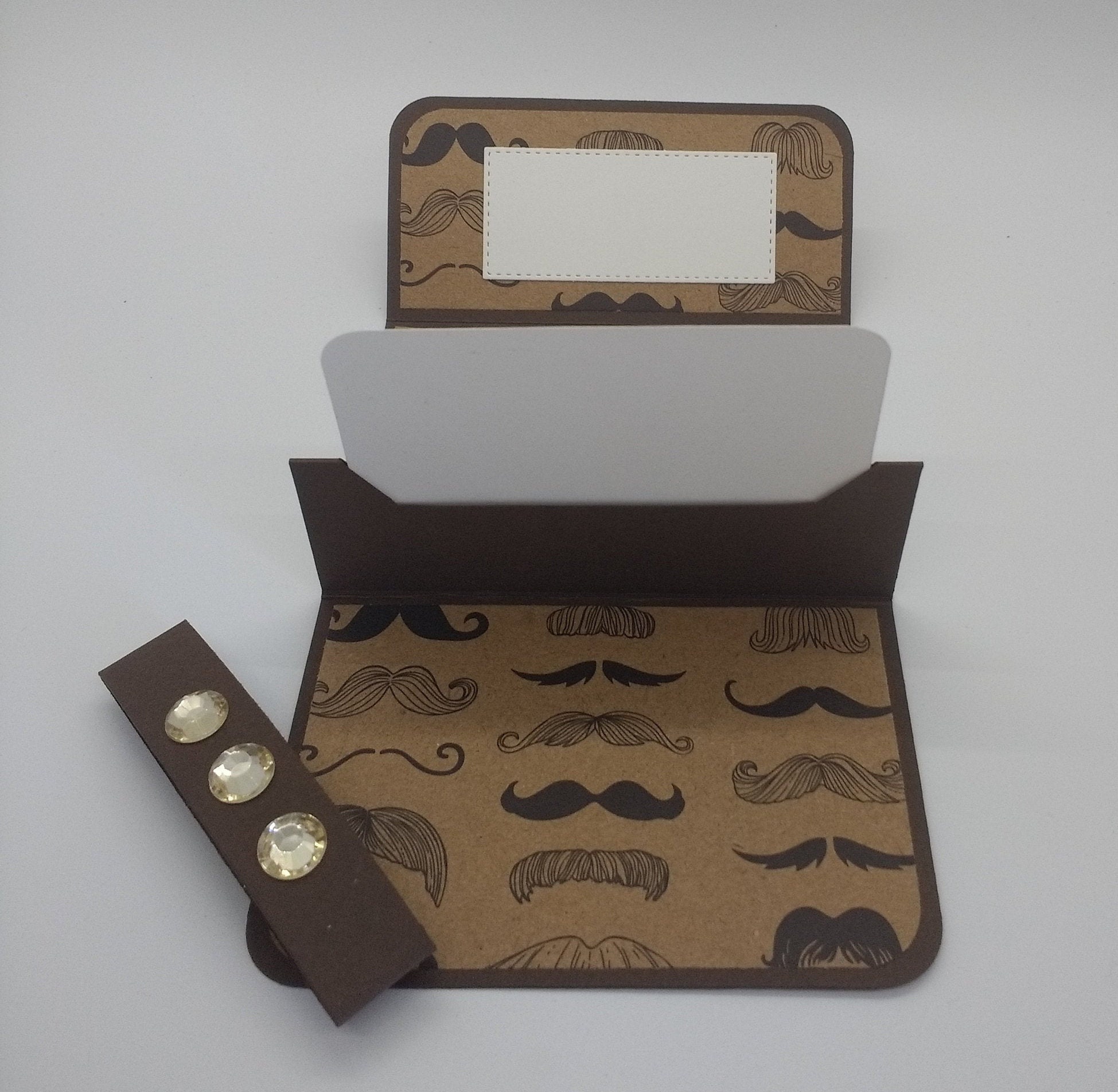 Pack of 2 handmade gift card holders for men gift card - Etsy.de