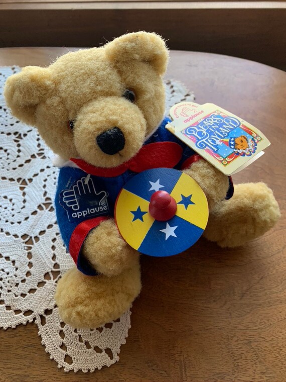 Bears Vintage Applause Teddy Bear with Drum plush stuffed animal ...