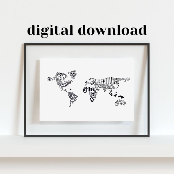 The Great Commission Wall Art - Etsy