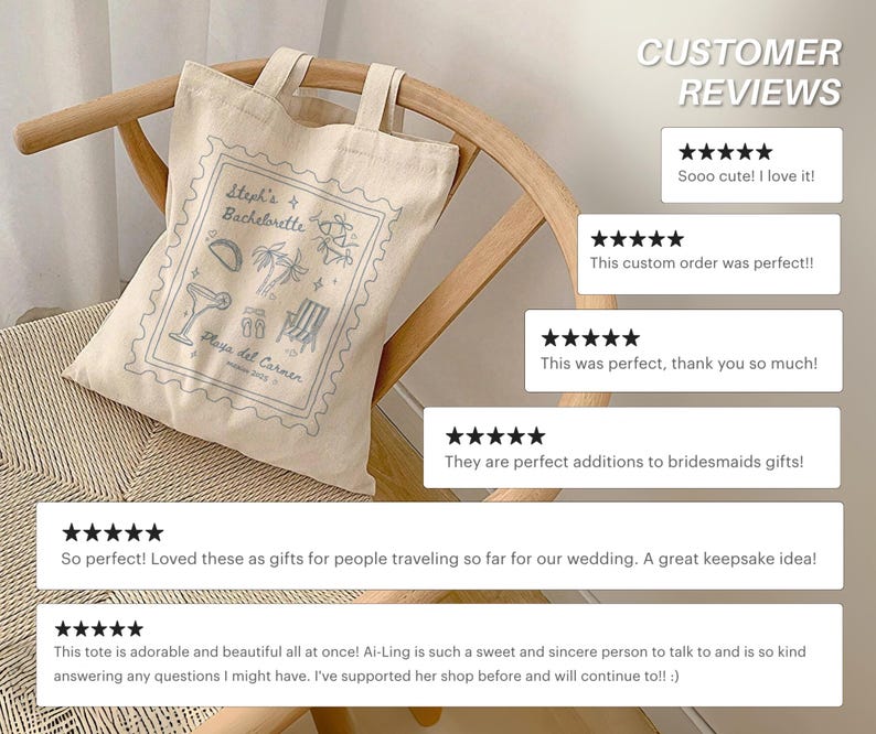 Personalized Book Club Tote Bag Custom Book Lover Gift Reading Tote for ...