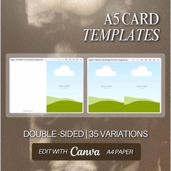 Greeting Cards A5 - Etsy