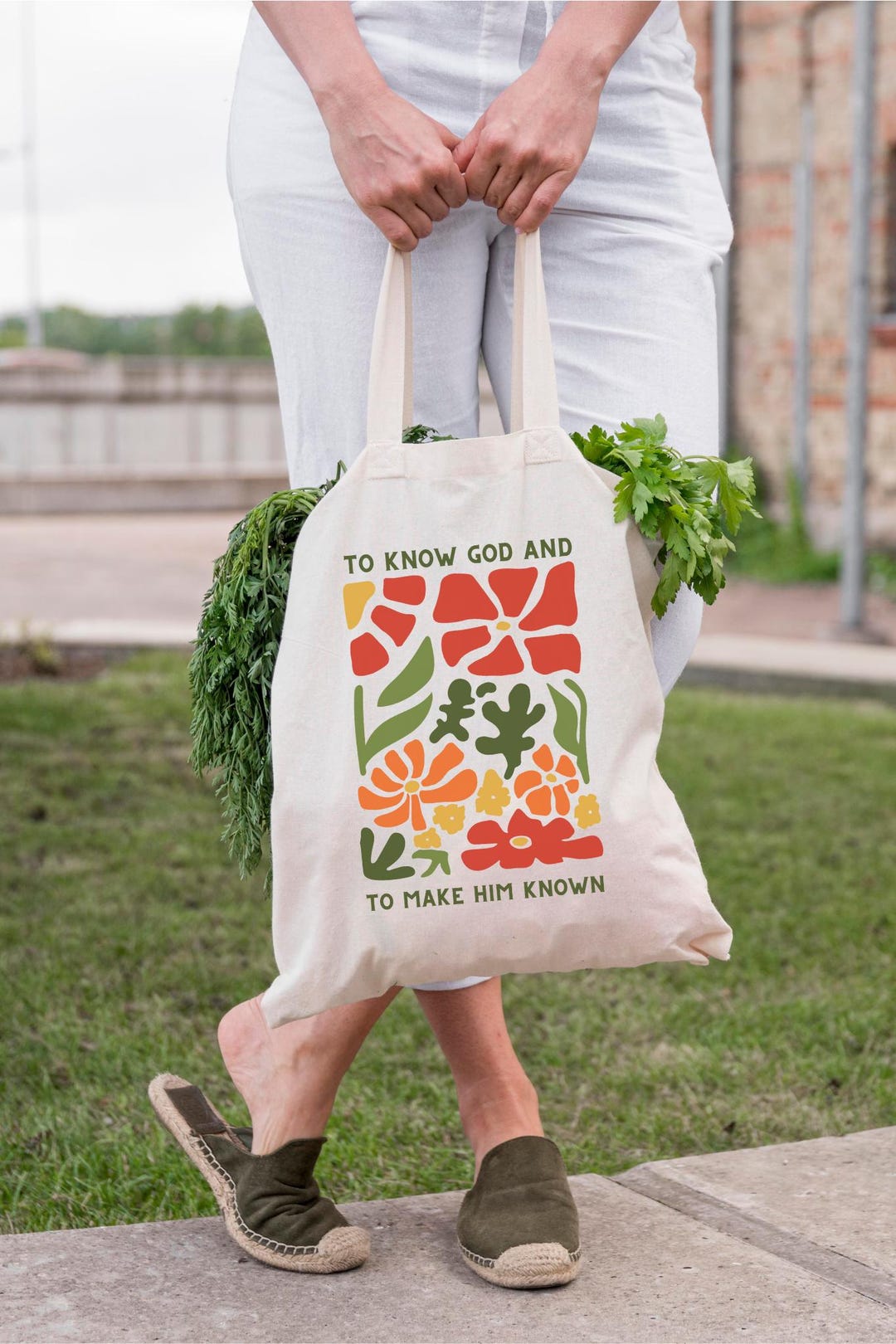 To Know God and Make Him Known Daily Devotional Carry Bag for College ...