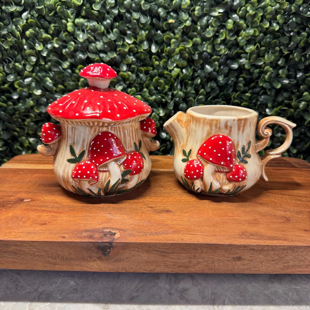 Arnel Cream & Sugar Set - Etsy