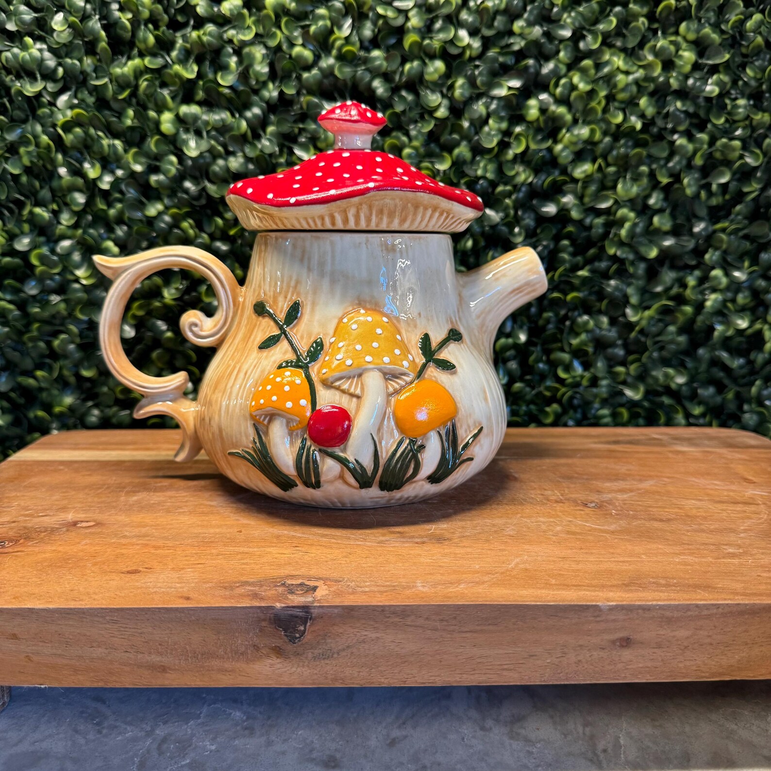 Arnels Mushroom Tea Set - Etsy