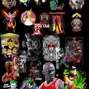 100 Halftone Designs, Premium Pack Halftone Tshirt Designs, DTF ...