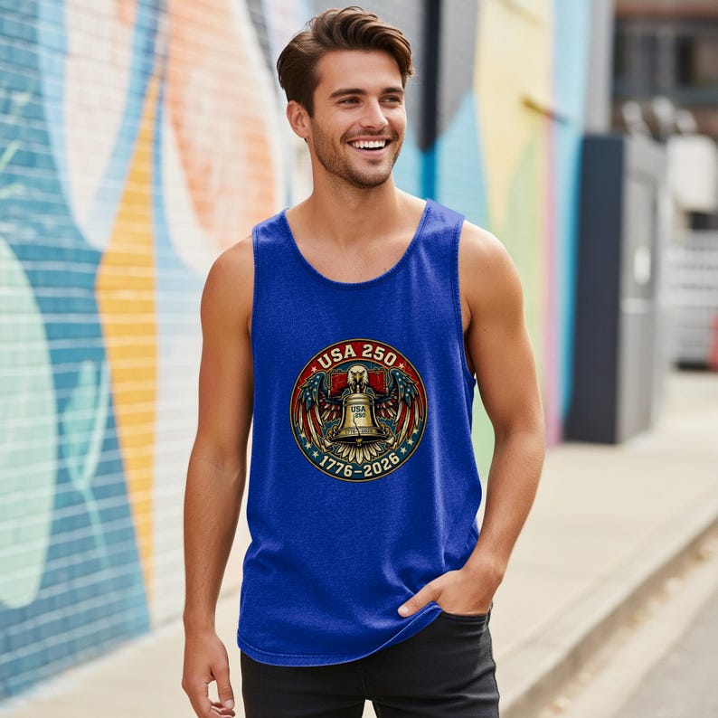 USA 250 Digital Image, American Eagle Illustration, Patriotic Art Print ...