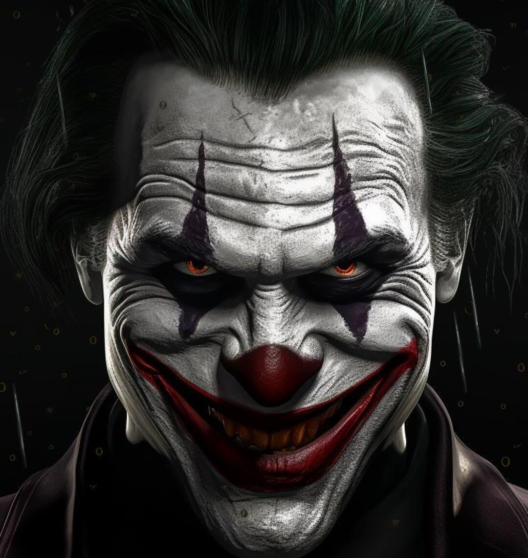 The Joker-look Transparent Halftone Png File , Joker T Shirt Design for ...