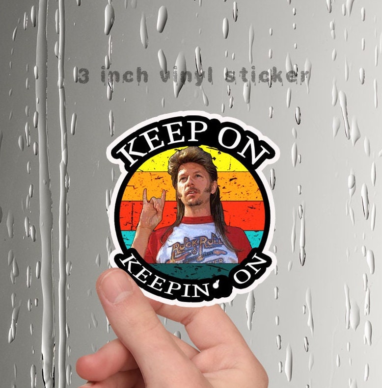 Joe Dirt Waterproof Vinyl Sticker - Etsy