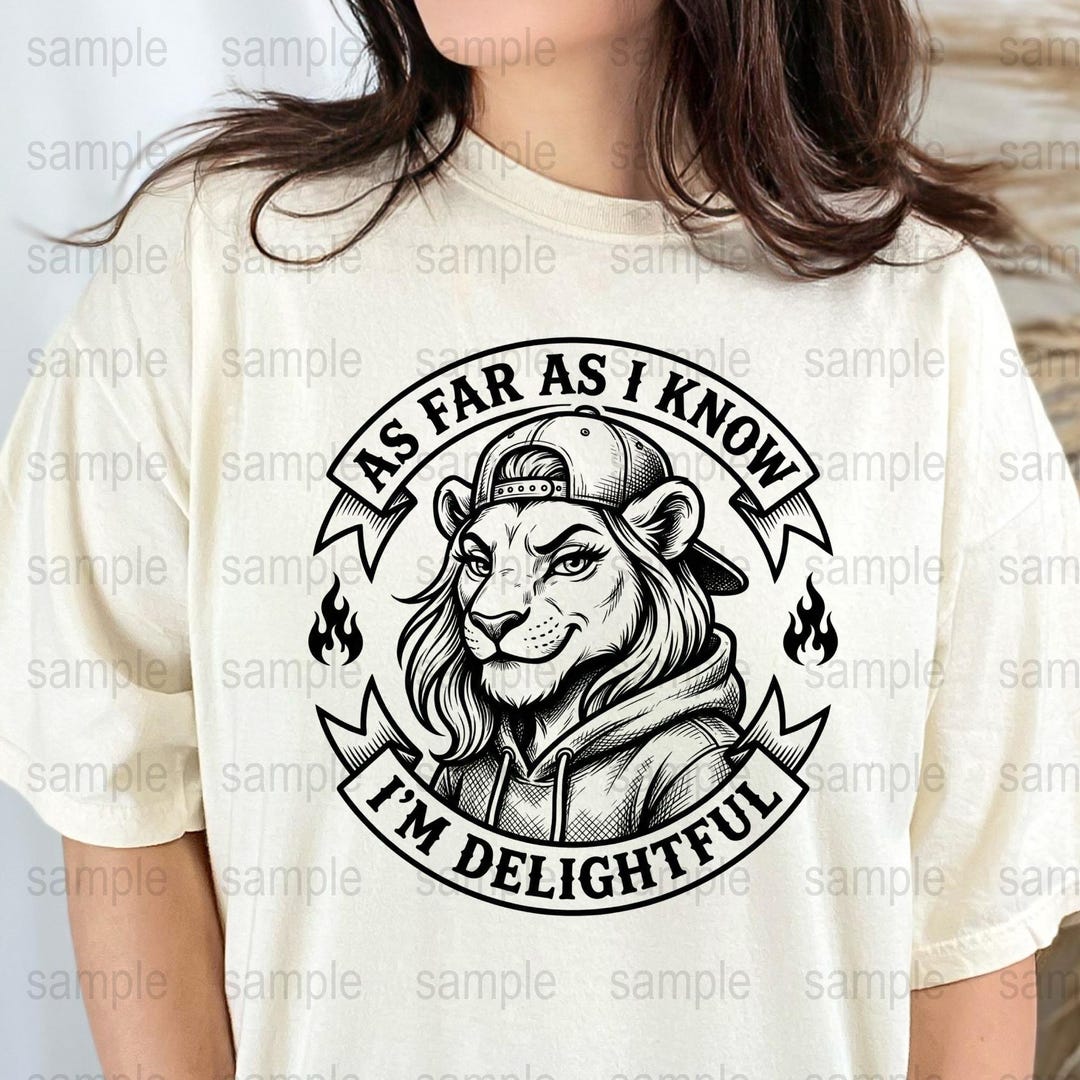 Delightful Lioness Digital Art, SVG PNG Clipart, Grayscale Illustration ...