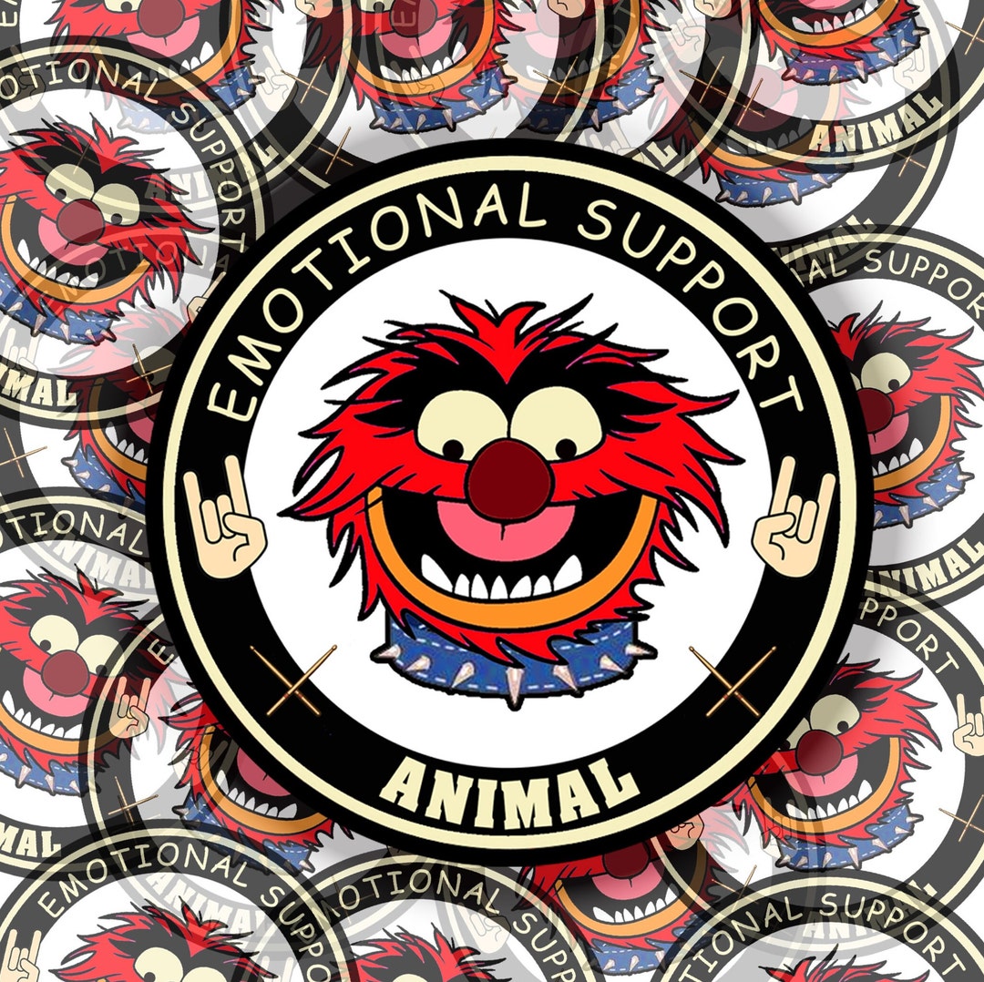 Animal the Muppet Sticker,decal Inspired Vinyl Sticker,tumbler Sticker ...