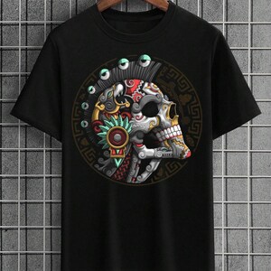 15+ Aztec Art Halftone Designs-png High Quality -black Tee Shirts Half ...