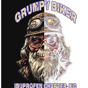 Png Grumpy Old Bikers Club Ibuprofen CHAPTER MOTORCYCLE CLUB Png ...