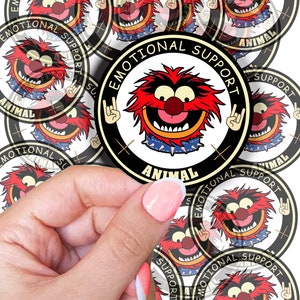 Animal the Muppet Sticker,decal Inspired Vinyl Sticker,tumbler Sticker ...