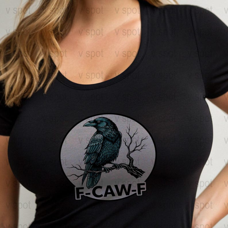 Raven Digital Art, Crow Image Download, Gothic Bird Art, Printable ...