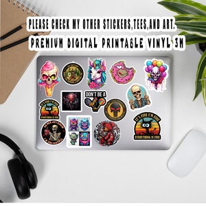 No Mistakes Just Happy Accidents Sticker, Funny Stickers, Water Bottle ...