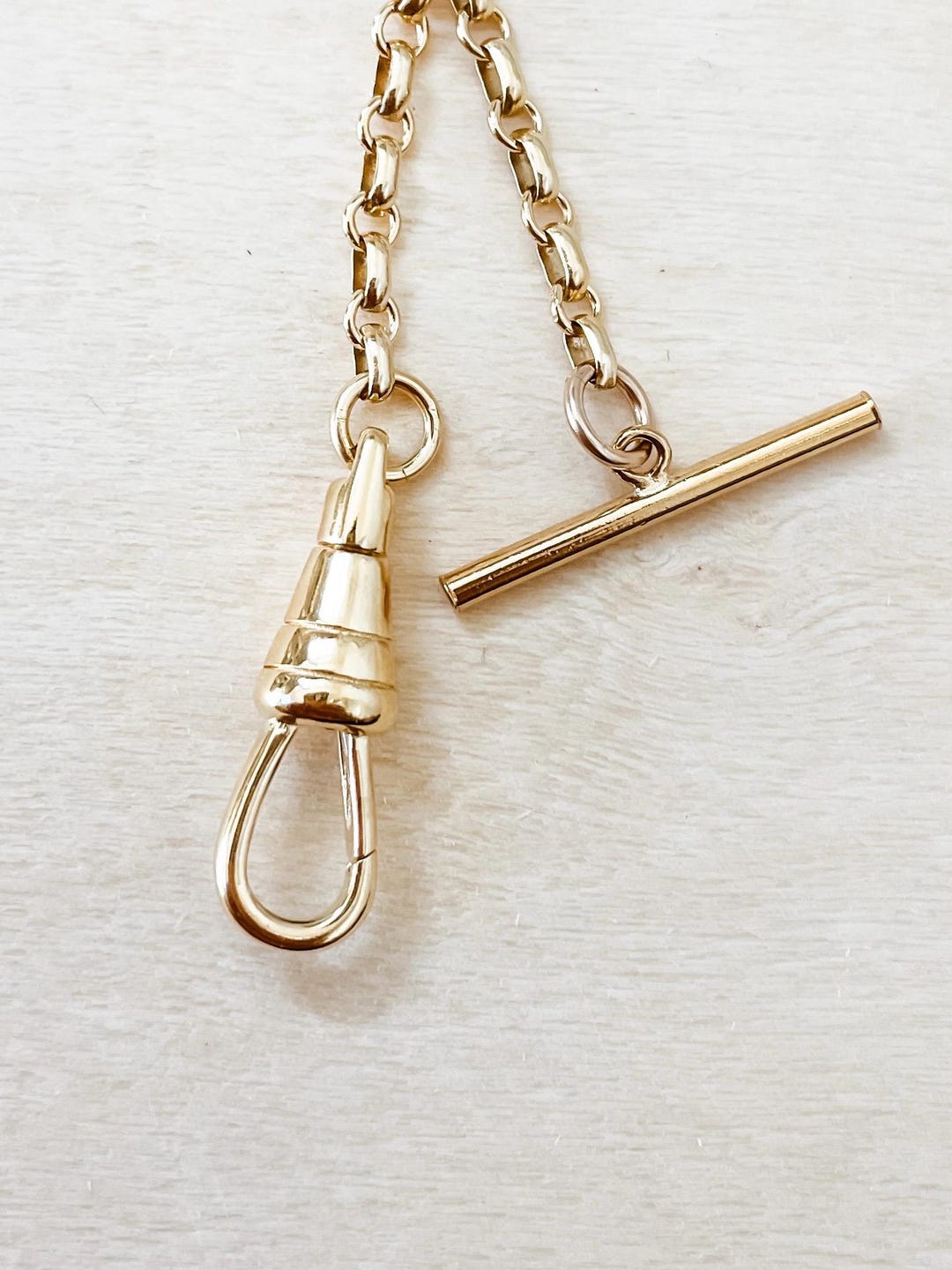 Chain Extender With Swivel Clasp and T Bar | Chain Extender or Toggle ...