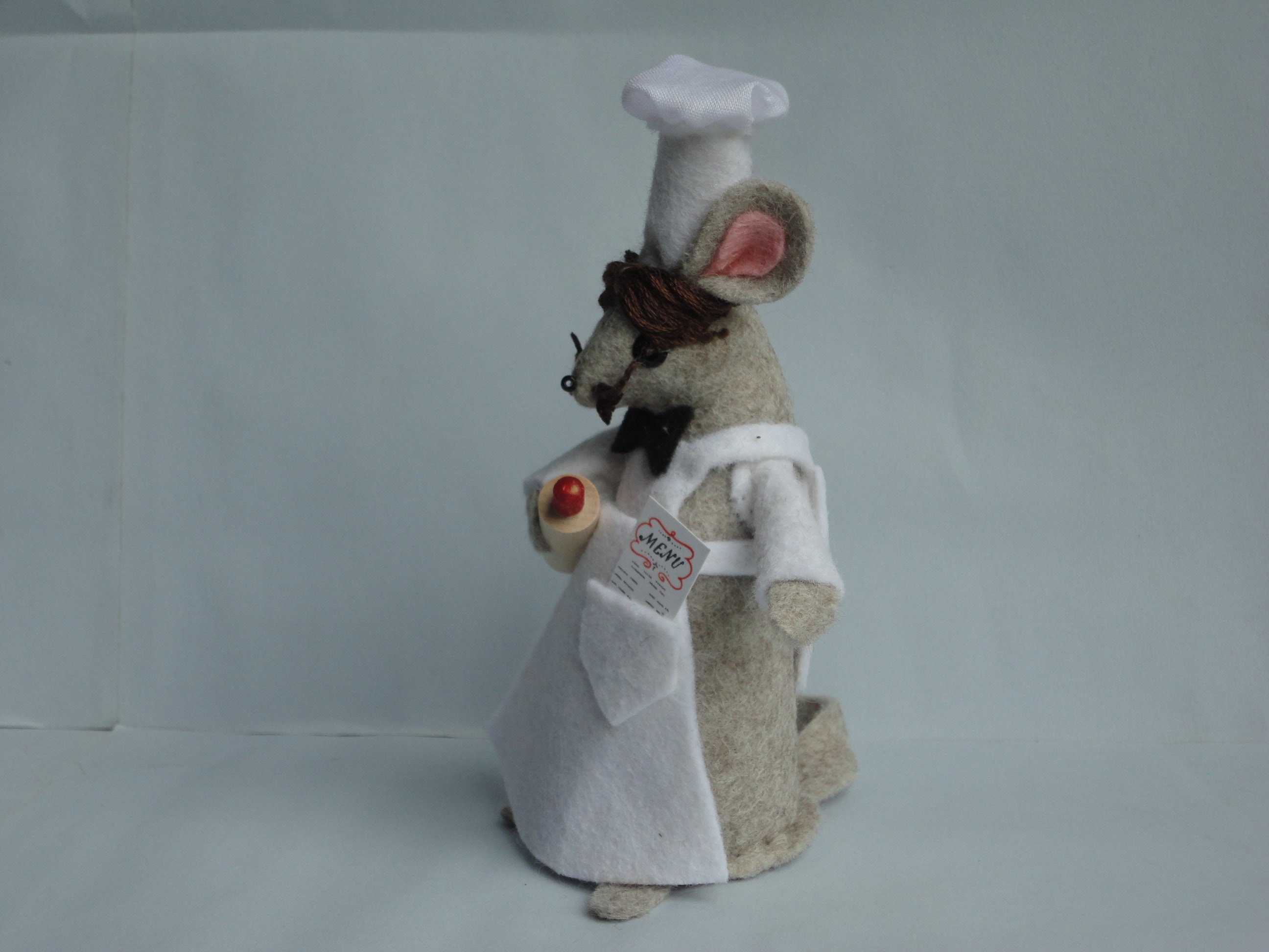Felt Mouse French Chef Baker - Etsy