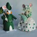 Irish Mice Celtic St. Patrick's Day Mouse Pair - Etsy